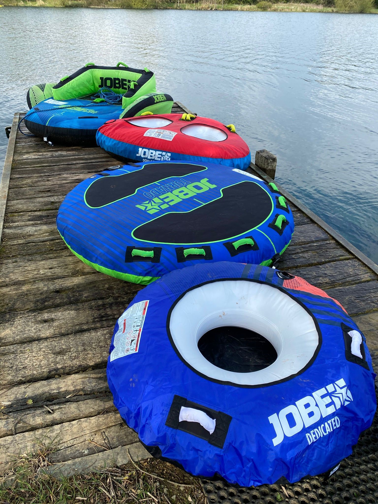Fun Inflatable Rides | Cotswold Water Park | 4 Lakes Waterski School
