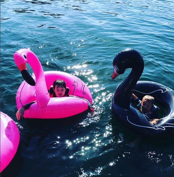 Fun Inflatable Rides | Cotswold Water Park | 4 Lakes Waterski School