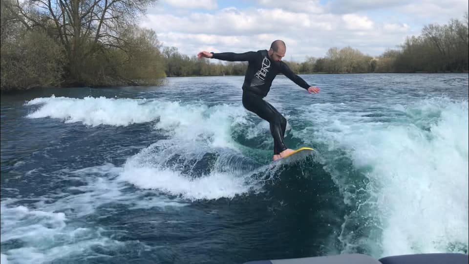 Wakesurfing is Fun and Enjoyable Sport on the Cotswold Water Park