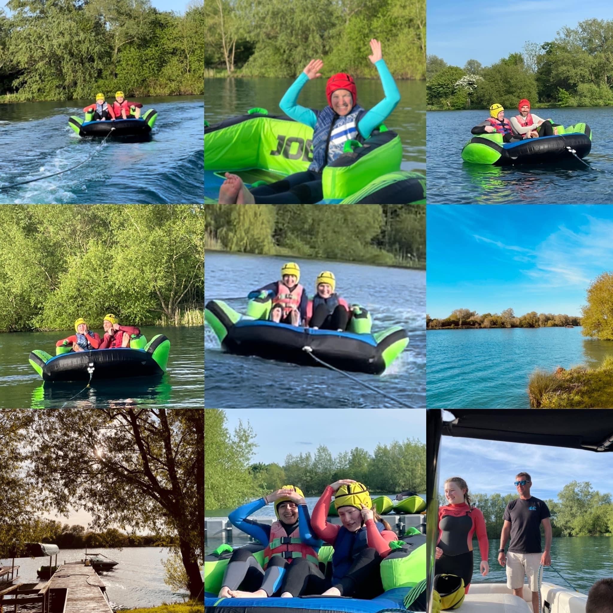 Fun Inflatable Rides | Cotswold Water Park | 4 Lakes Waterski School